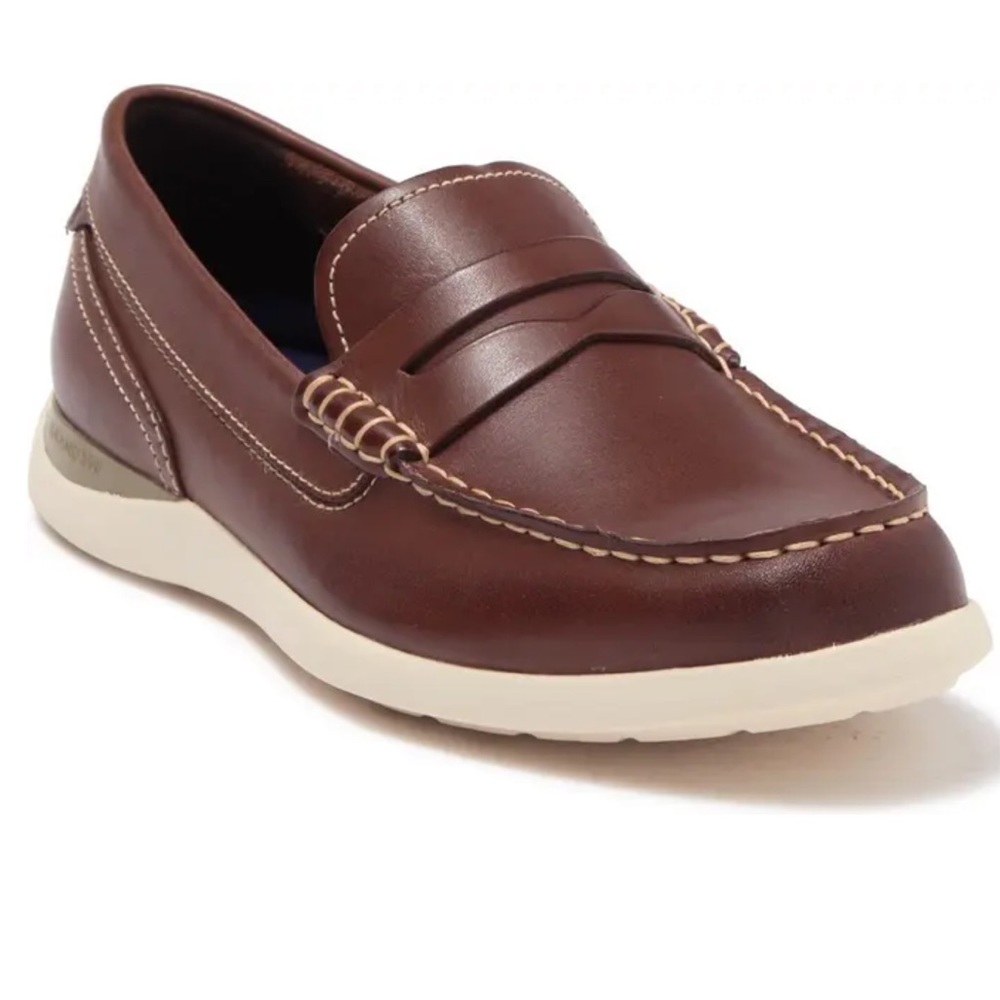 Cole Haan Grand Cayman Penny Loafer In Chestnut Comfo… - Gem